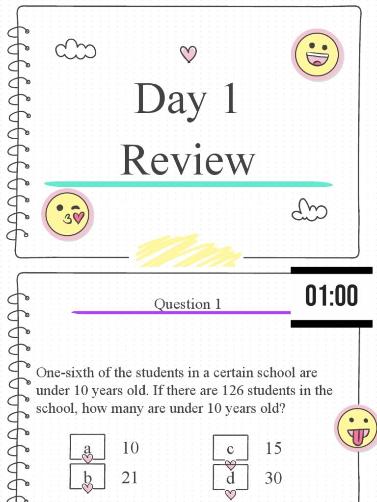 Math Review | PDF | Division (Mathematics) | Arithmetic