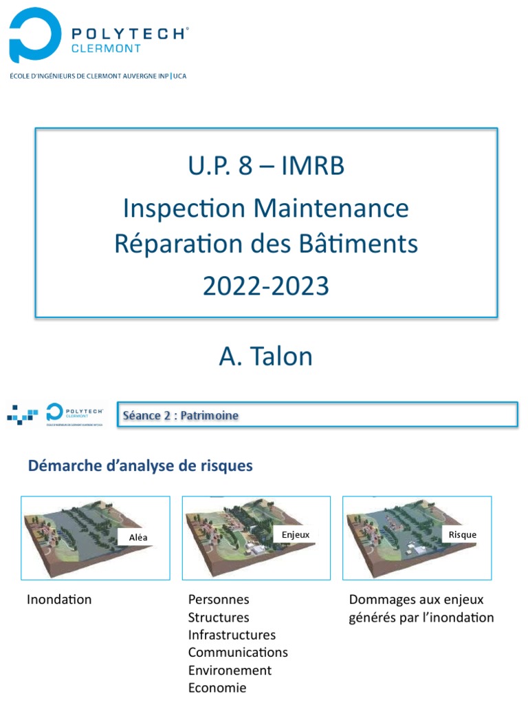 UP 8-IMRB 2022-2023 Seance2 | PDF | Lunettes | Risque