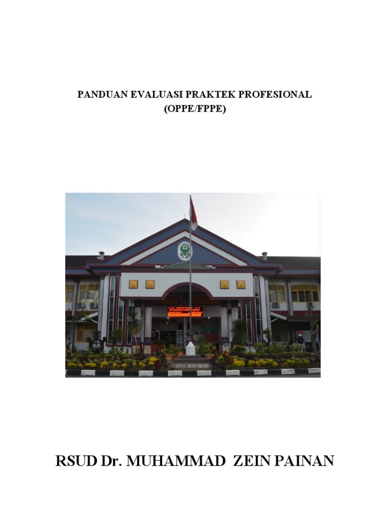 Panduan Evaluasi OPPE dan FPPE | PDF
