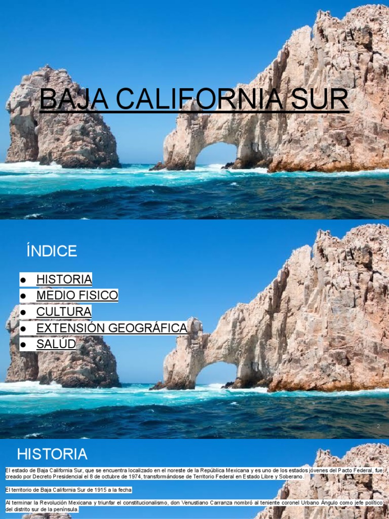Baja California Sur | PDF | México | Vejez