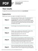 Canada Visitor Visa Steps & Document Checklist | PDF | Travel Visa ...