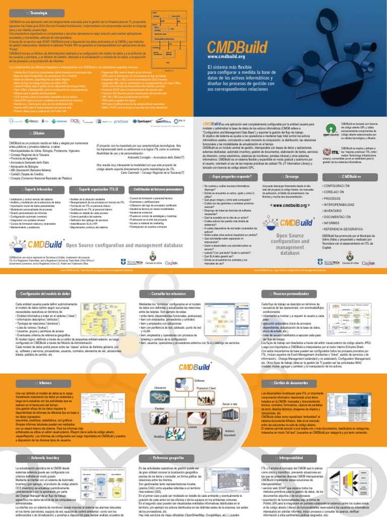 Cmdbuild Espanol Brochure | PDF