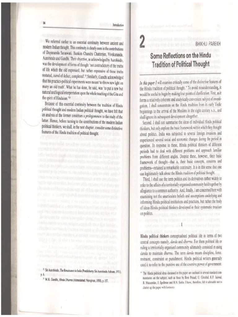 1a - 1b Bhikhu Parekh | PDF