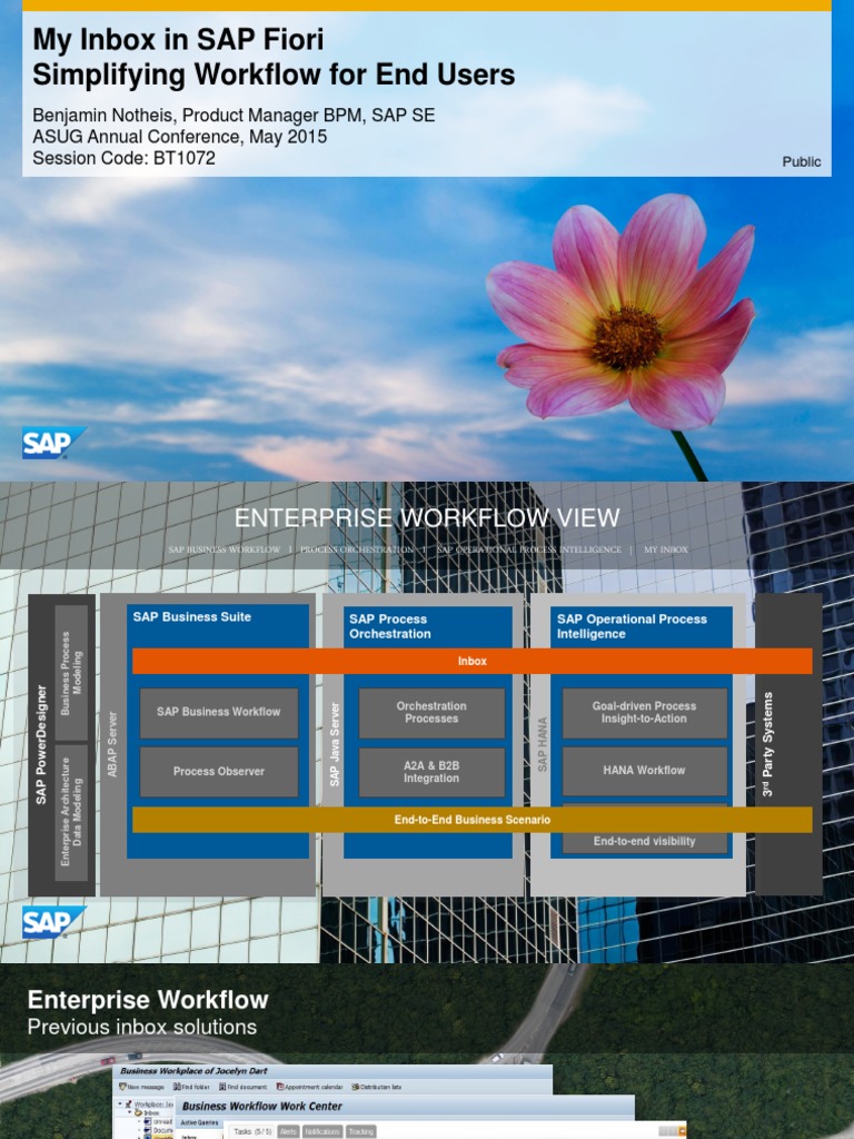 My Inbox in Sap Fiori Simplifying Workflow For End Users | PDF ...