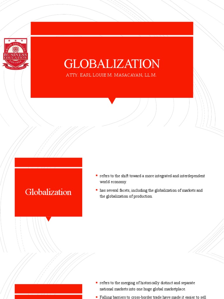01 Globalization | PDF | World Trade Organization | General Agreement On Tariffs And Trade