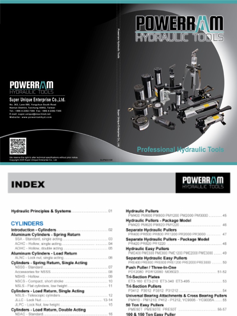 Powerram Catalog 2020-10 (En) 2 | PDF