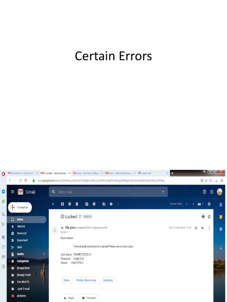 Operator's Error | PDF