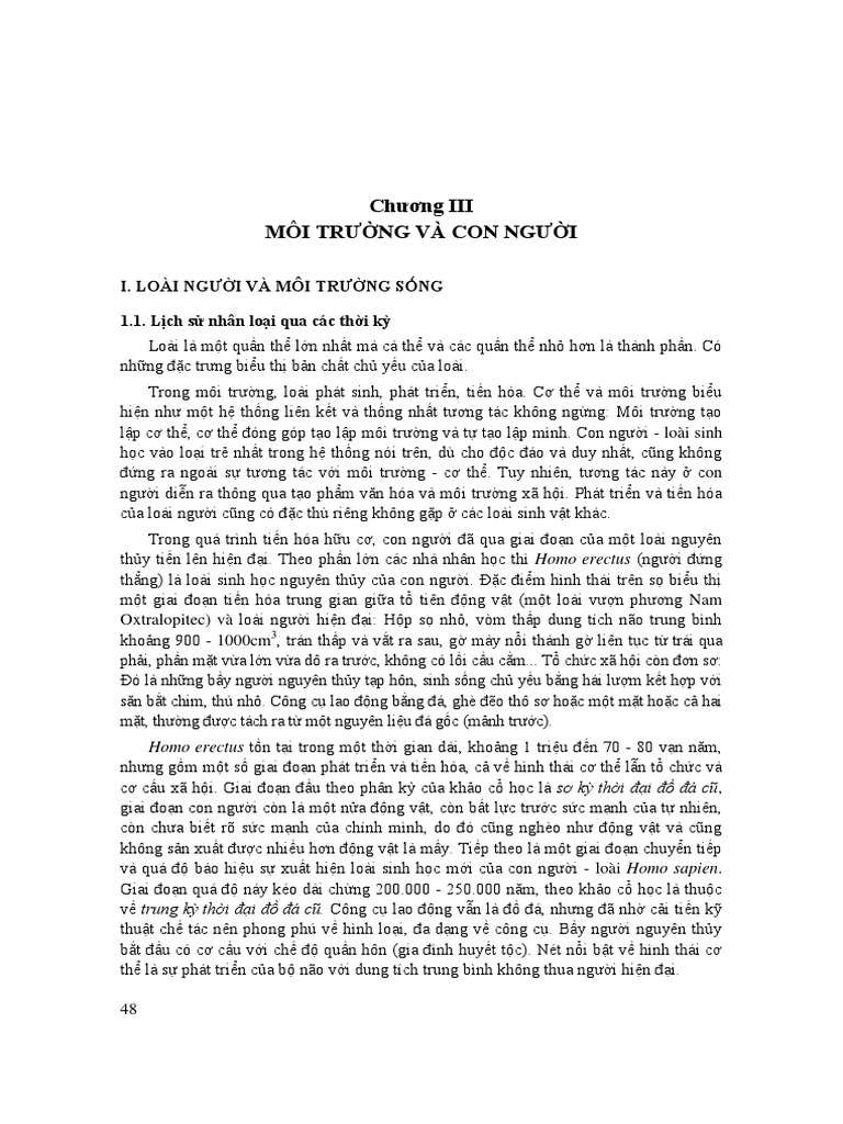 048-099 - Chuong 3-Moi Truong Va Con Nguoi | PDF