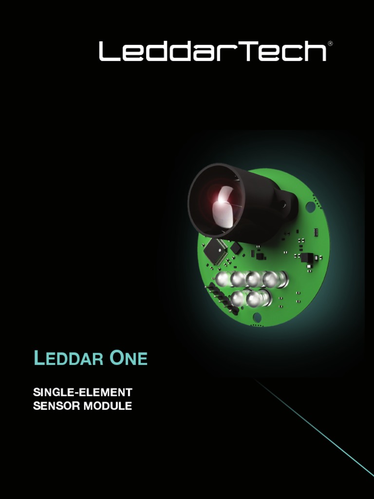 SpecSheets LeddarOne 290517 | PDF | Sensor | Interface (Computing)