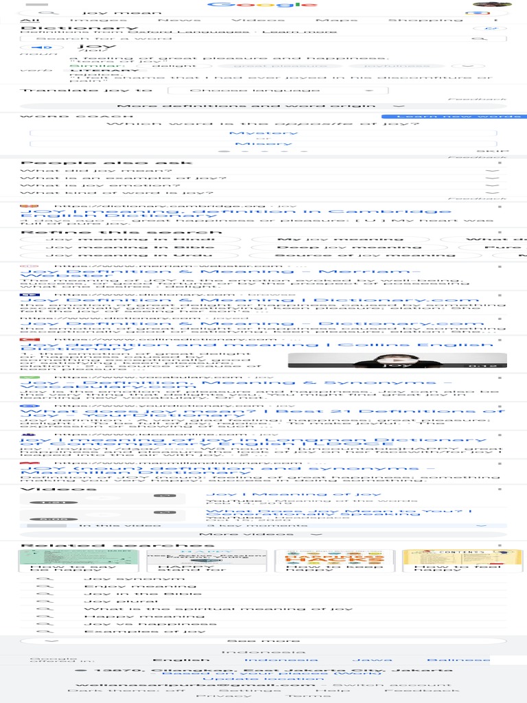 The Meaning of Joy: An Exploration of Happiness, Pleasure, and Delight ...