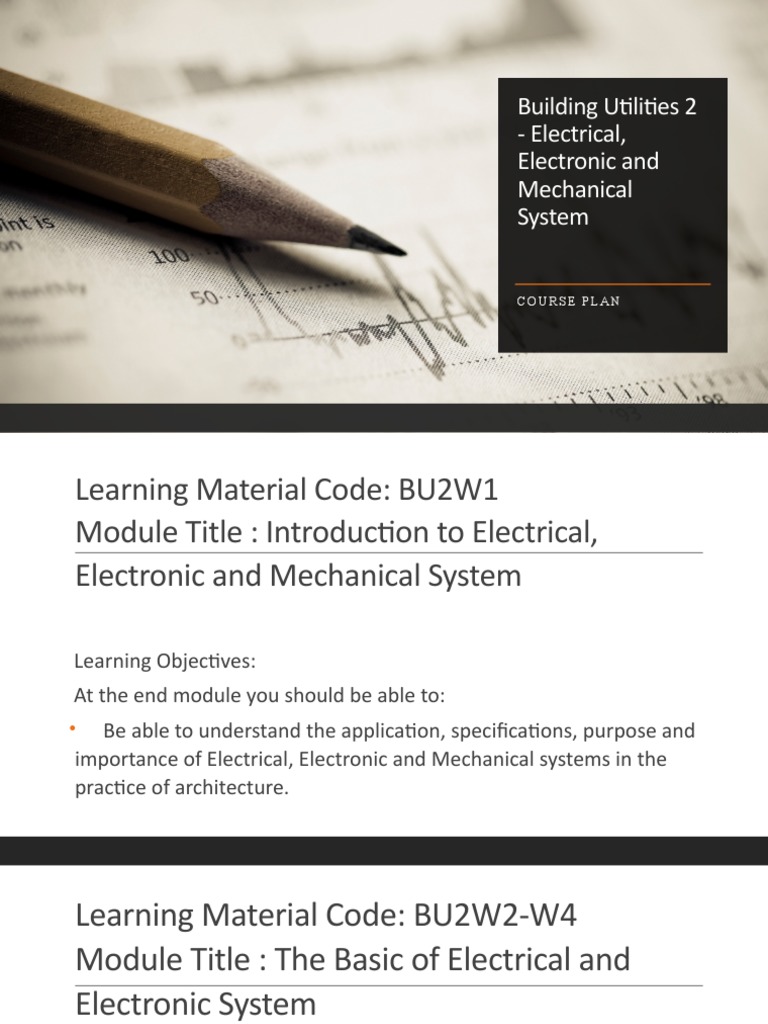Building Utilities Course Overview | PDF | Modular Programming ...
