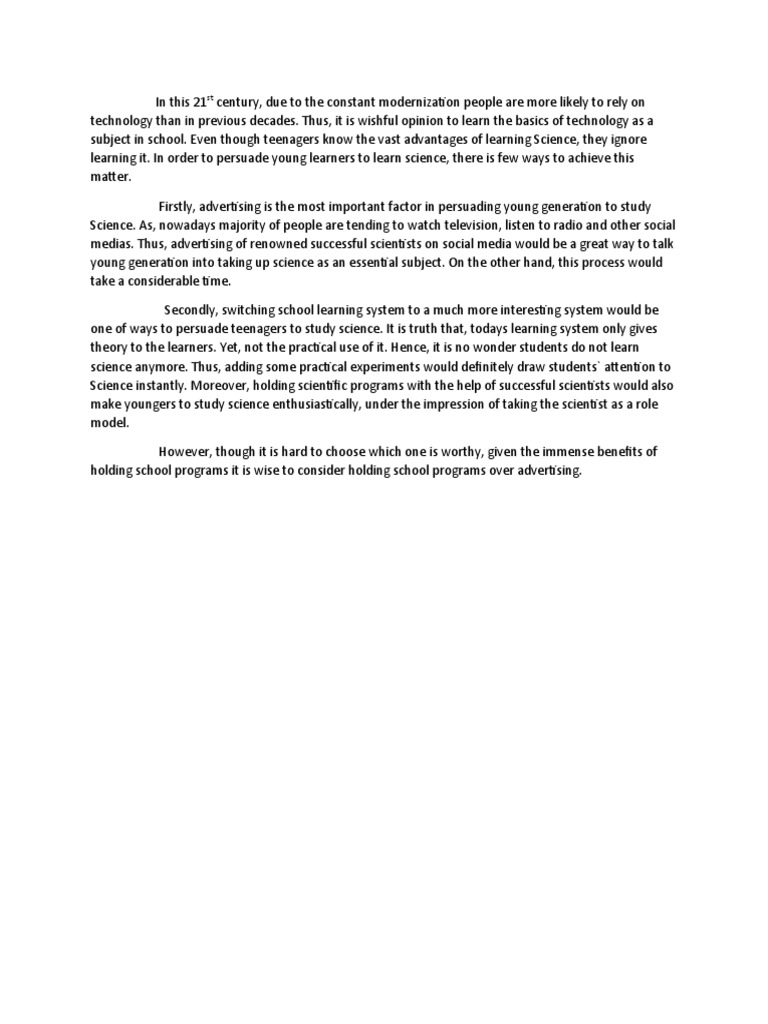 Cae Writing Sample Answer | PDF