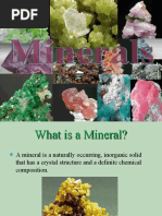 Physical and Chemical Properties of Minerals | PDF | Minerals | Rock ...