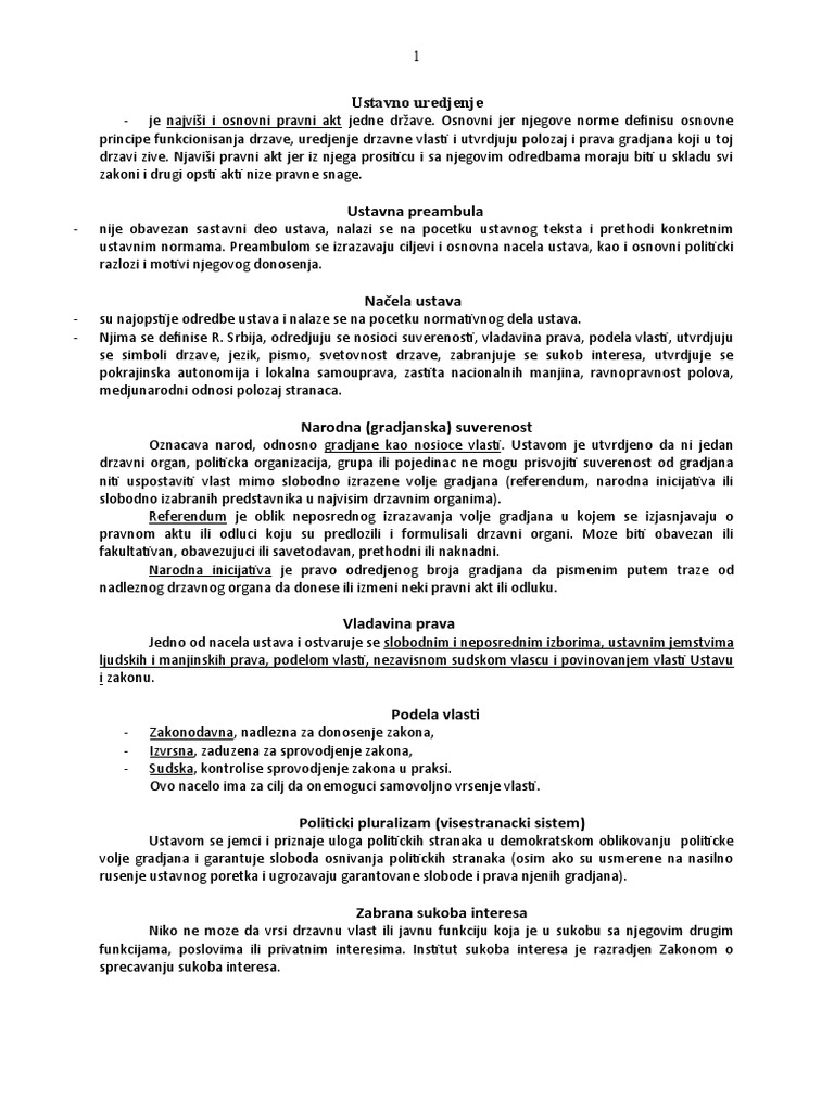 Ustav | PDF