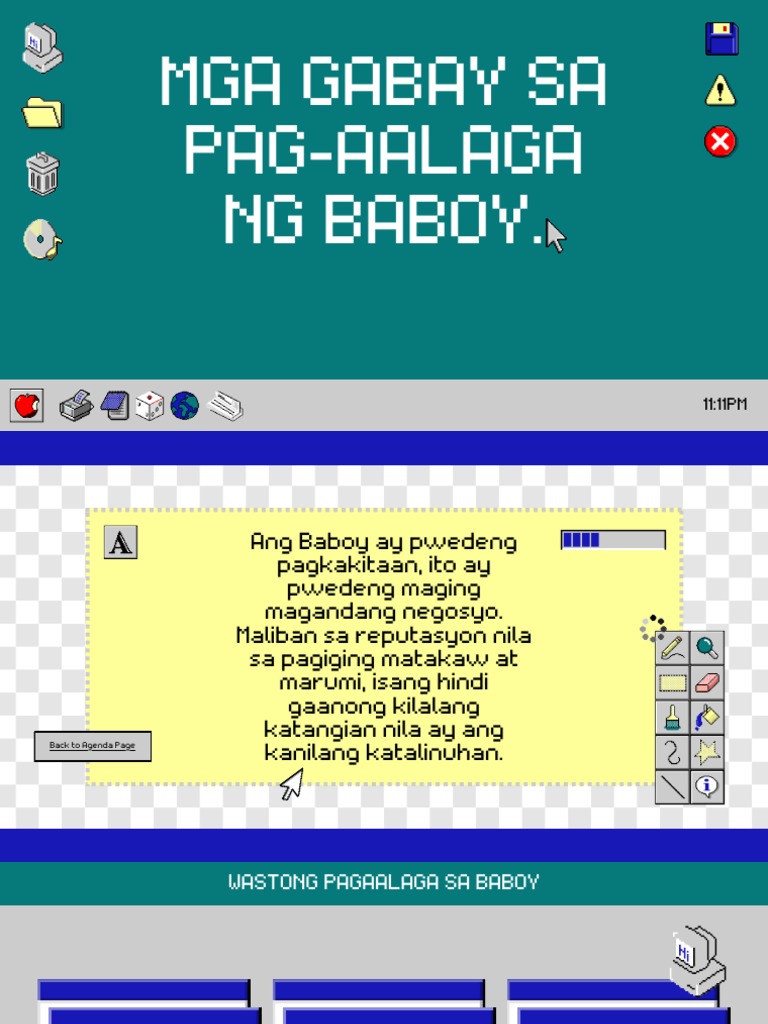 Mga Gabay Sa Pag-Aalaga NG Baboy. | PDF