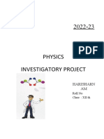 Physics Project Cover Pages | PDF