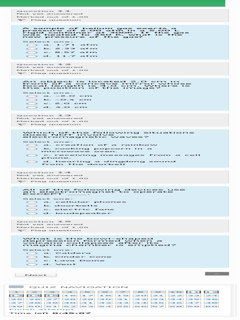 Science Grade 10 Pre-Test | PDF