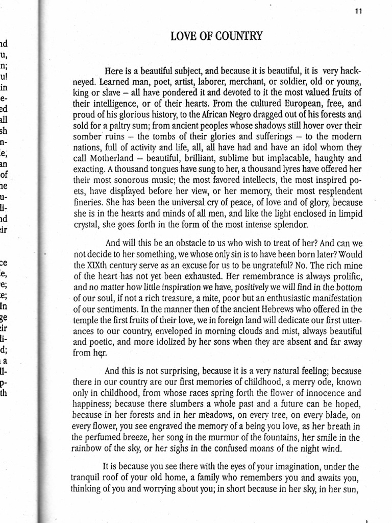 Love of Country | PDF