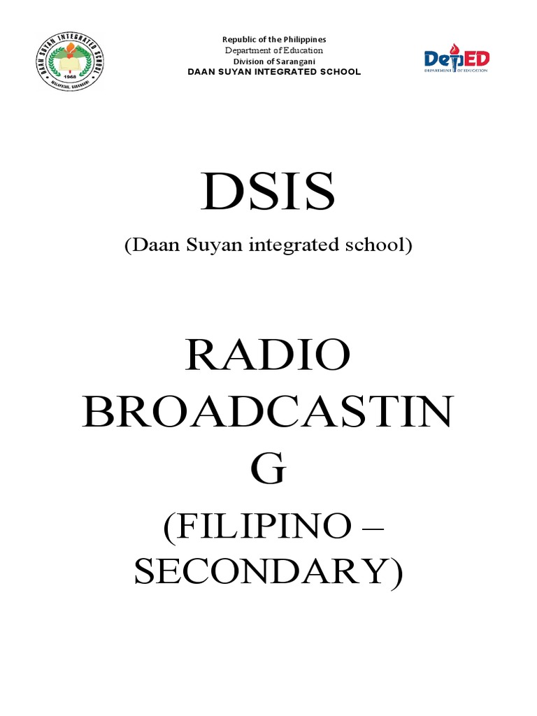 Dsis Radio Broad | PDF