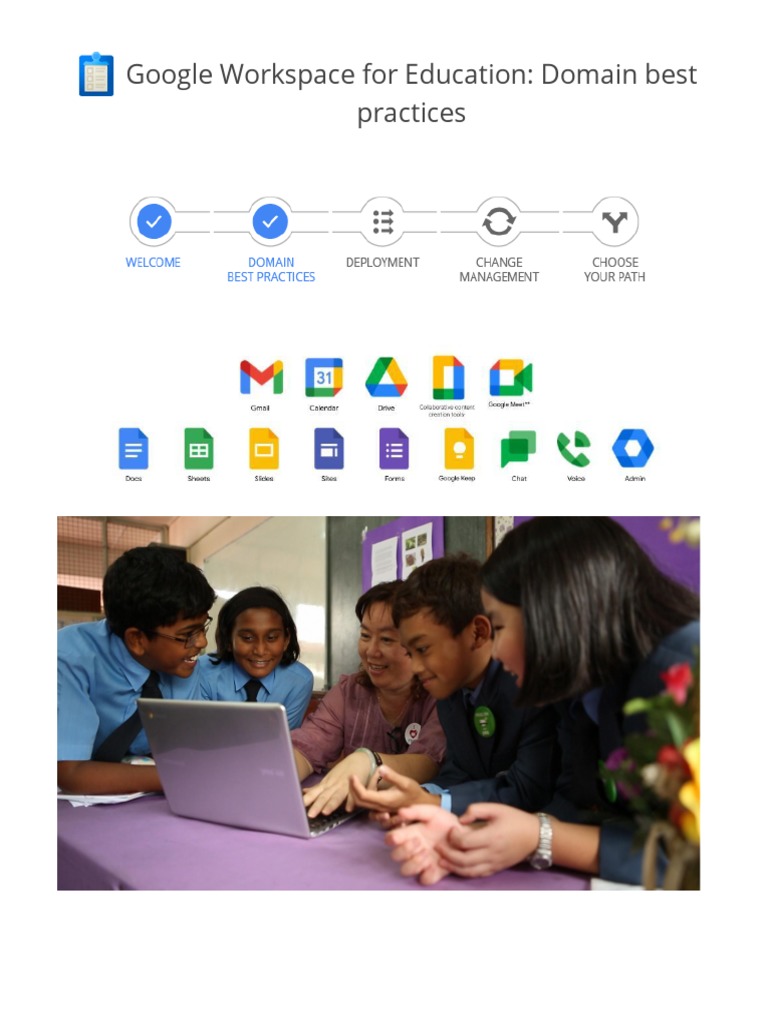 Google Workspace for Education Setup Guide | PDF | Domain Name ...