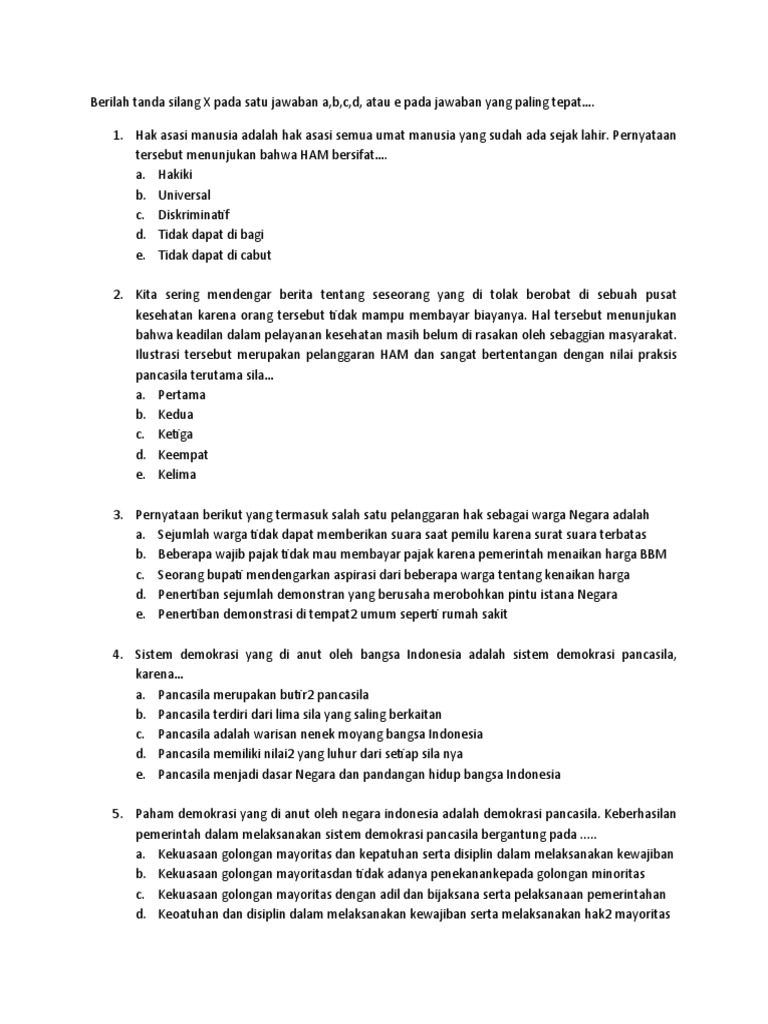 Pas PKN 11 SMTR 1 | PDF