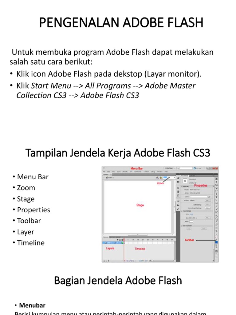 Materi 1 Adobe Flash | PDF