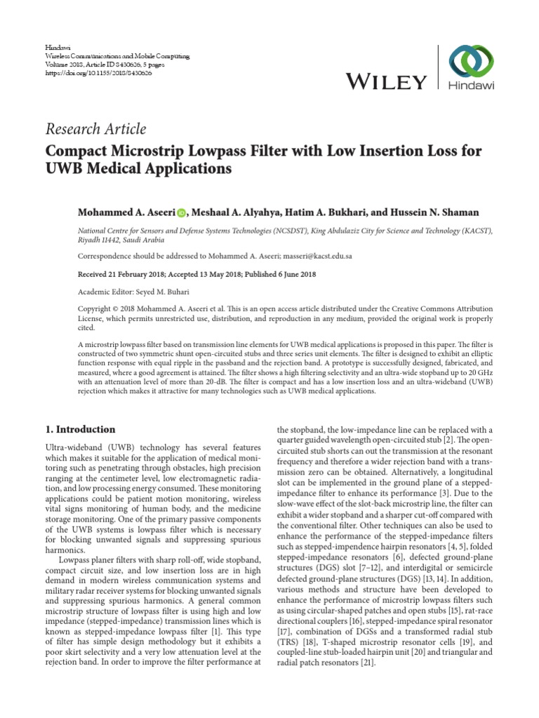 Low Pass Filter Design | PDF | Filter (Signal Processing) | Electronic Filter