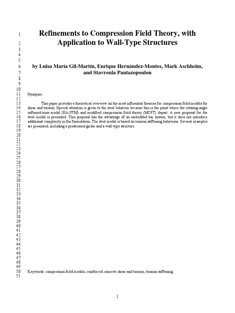 Refinements To Compression Field Theory | PDF | Deformation ...