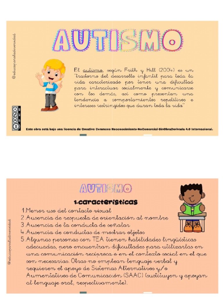 Autismo Presentación | PDF
