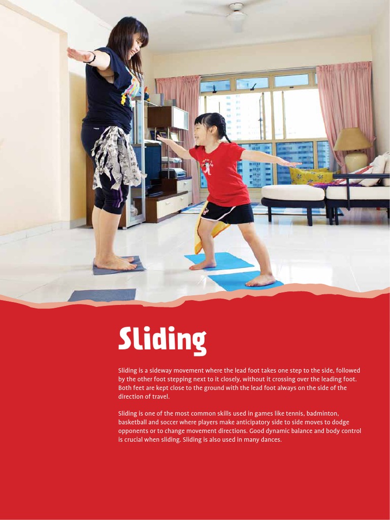 Sliding Locomotor Skills Explained | PDF | Animal Locomotion