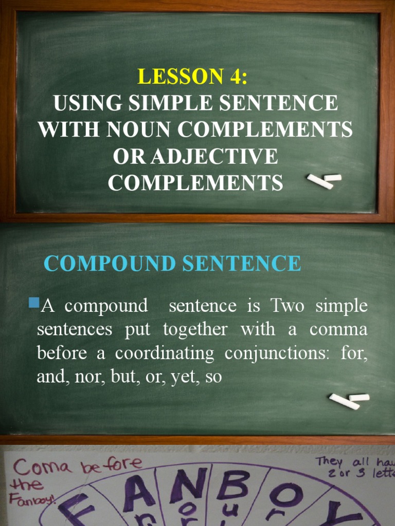 Grade 5 English Compound and Complex Sentence | PDF | Clause | Morphology