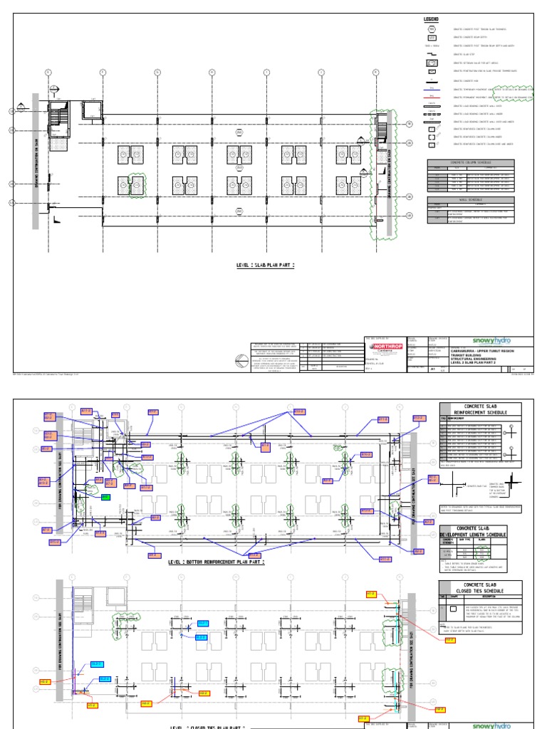 Mark Up L2 Slab (Zone 2) | PDF | Concrete | Building Technology