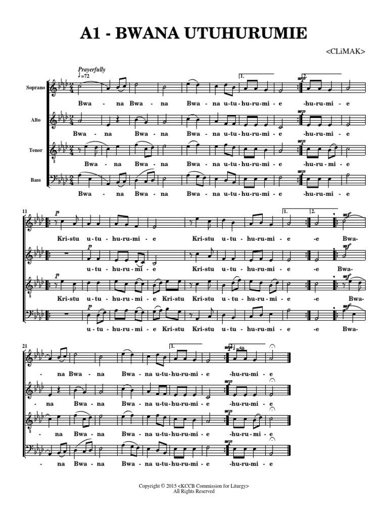 Misa Subukia | PDF
