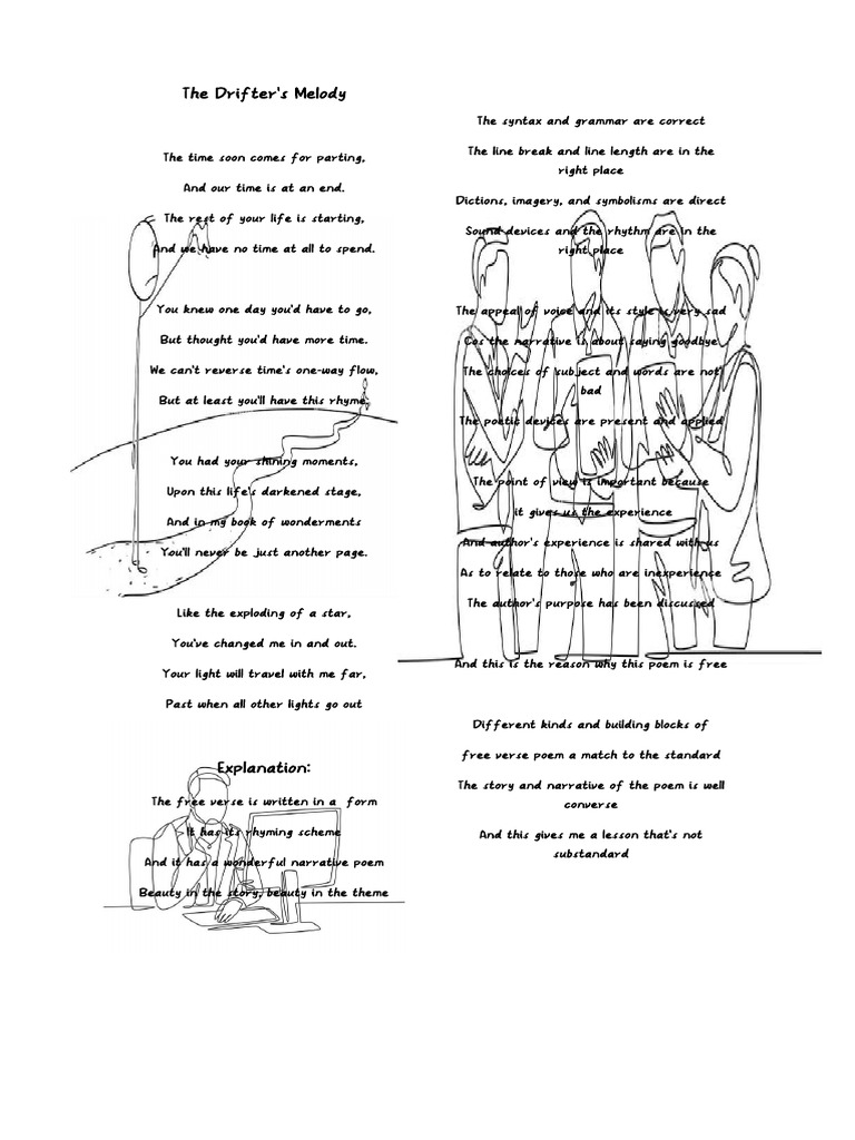 Example of A Free Verse Poem | PDF