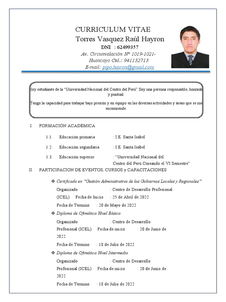 CV Raul Merged | PDF