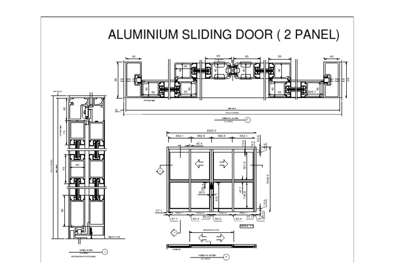 Plate I (Sliding Door) | PDF | Architectural Elements | Building Materials