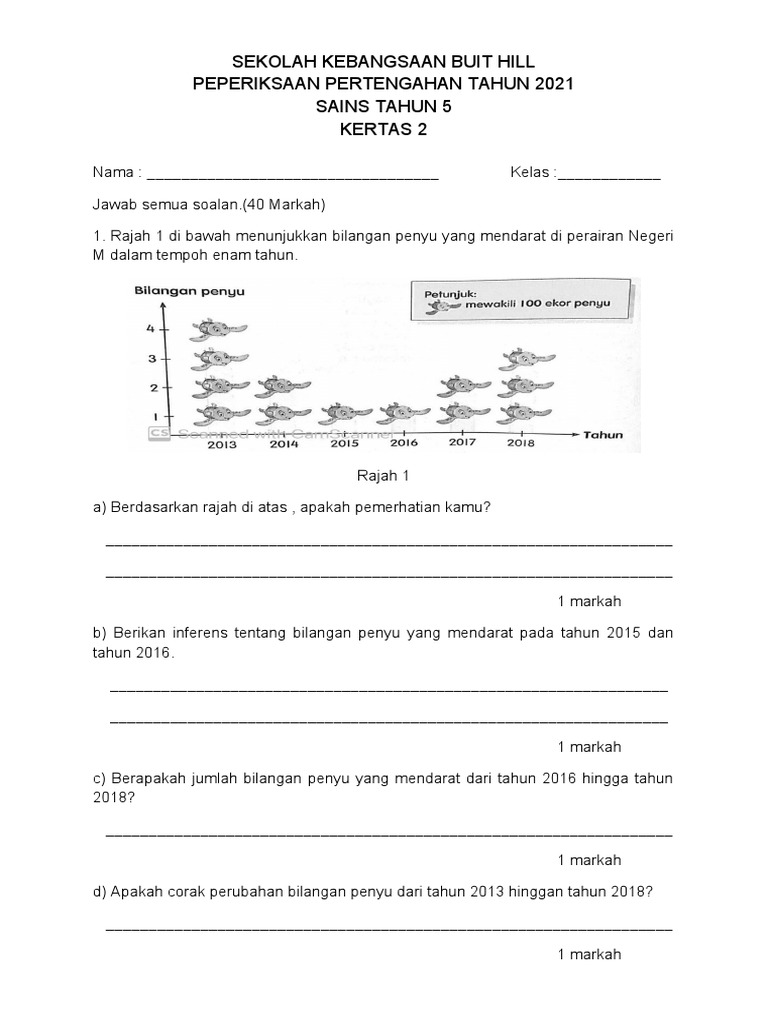 Sains T5 K2 2021 | PDF