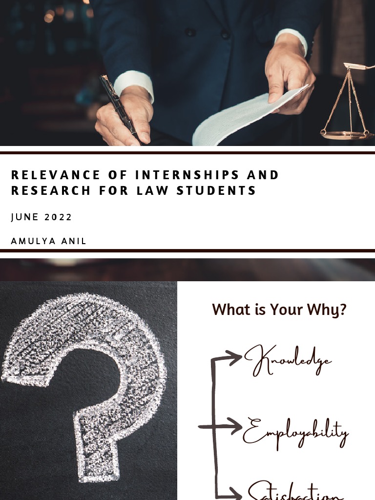 Need of Legal Internship. Linkedin - Amulya Anil | PDF | Internship ...