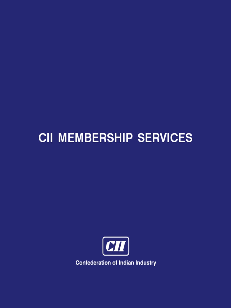 CII Membership Services May 2022 | PDF