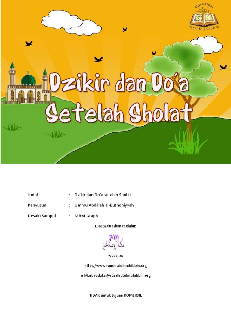 Dzikir Dan Doa Setelah Sholat Pdf