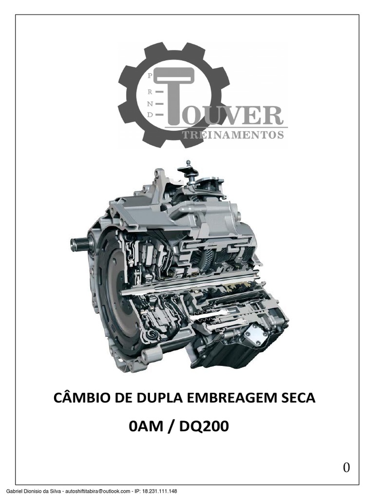 0am - Dq200 Embreagem Seca | PDF | Embreagem | Motor elétrico