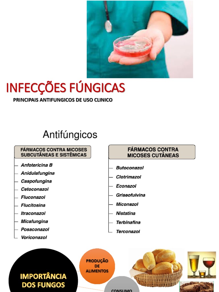 Principais Antifúngicos de Uso Clínico: Características, Mecanismos de ...