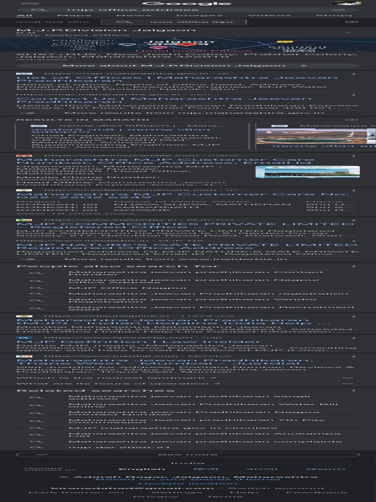 MJP Office Address - Google Search | PDF