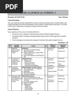 GNM 1st Year Syllabus Overview | PDF | Nursing | Lymphatic System