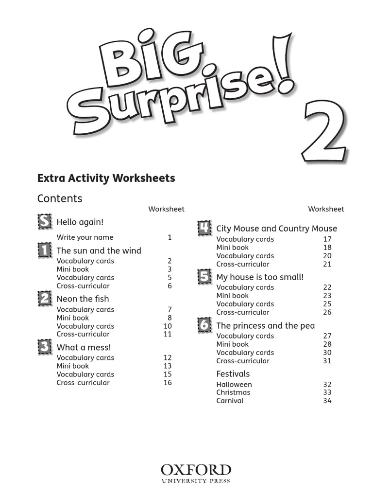 Extra Worksheets | PDF