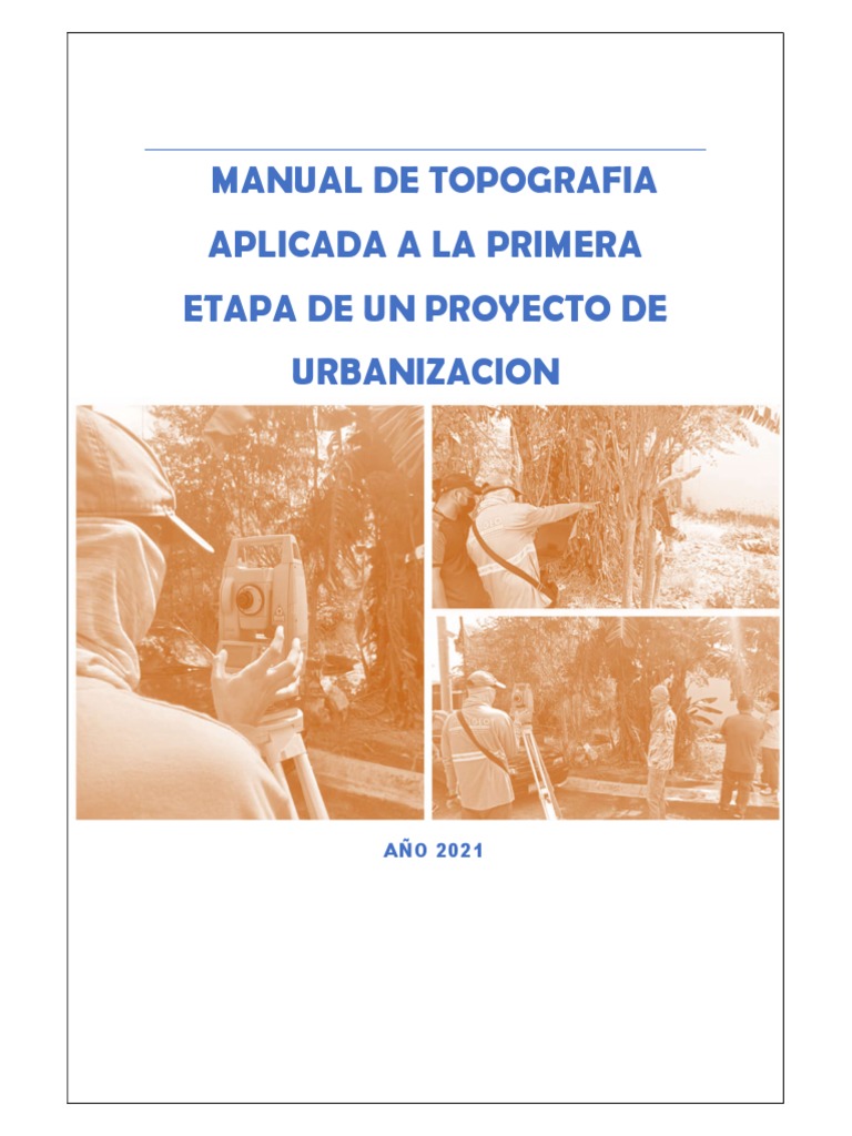Manual Topografía | PDF | Azimut | Elipse