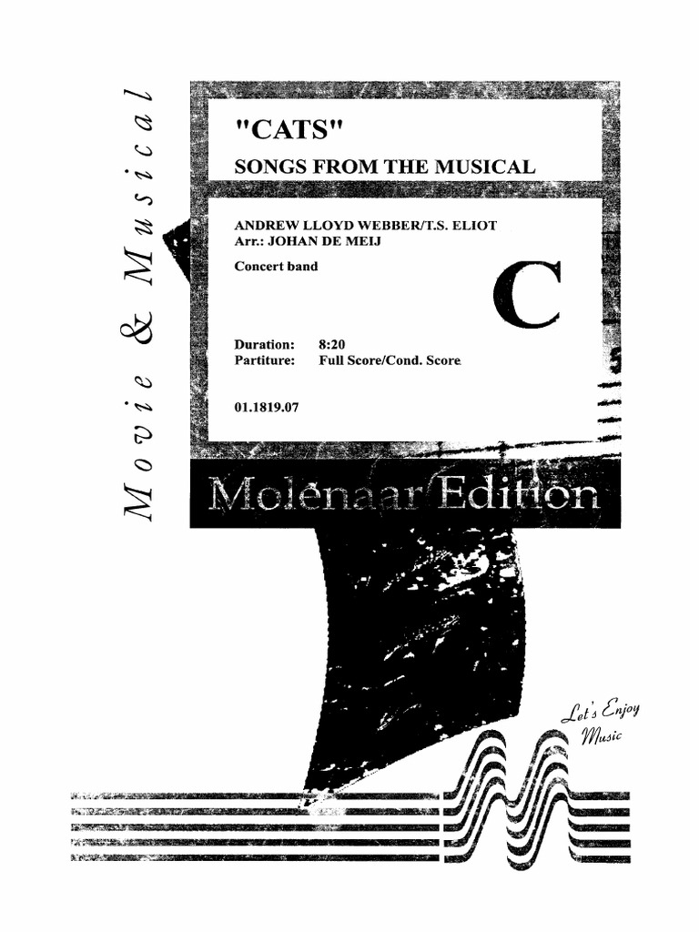 "Cats" Songs From The Musical.01 - Arr. Johan de Meij | PDF