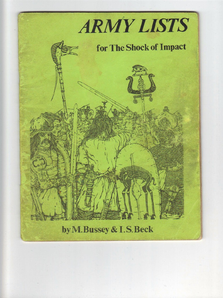 ARMY LIST For The Shock of Impact | PDF