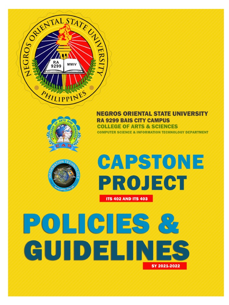 Capstone Project Guidelines Final Draft | PDF | Software Development | Computer Science