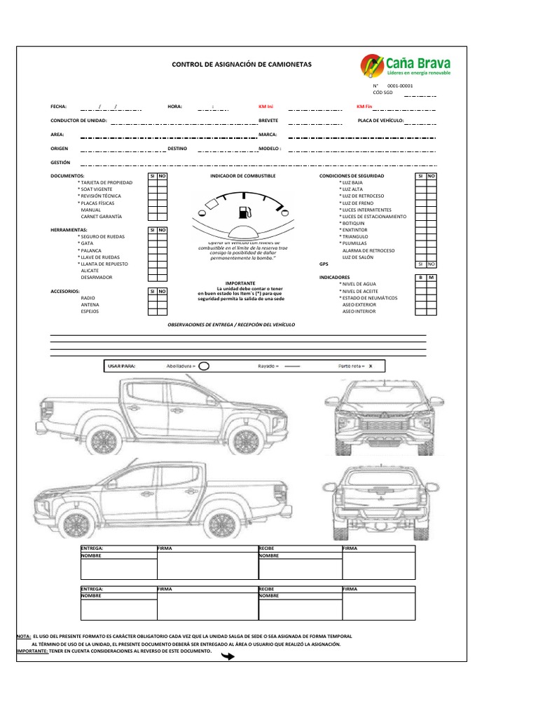 Check List Mitsubishi L200 | PDF | Transporte | Vehículo de motor